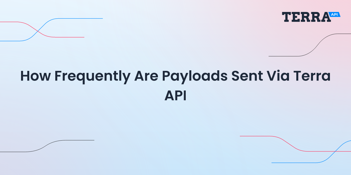 How frequently are payloads sent via Terra API | Terra API